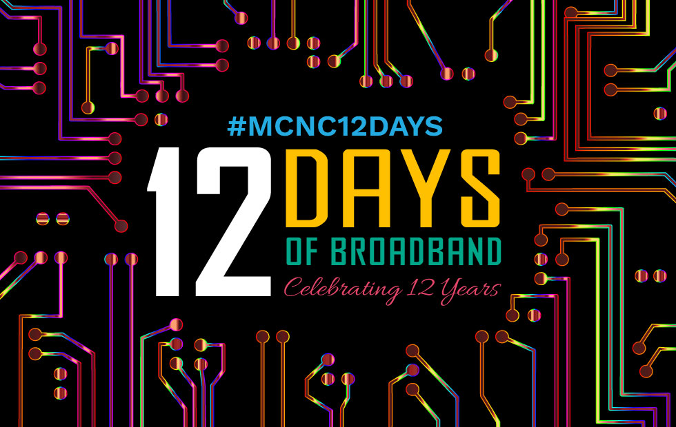 Celebrate 12 Years of MCNC's 12 Days of Broadband - MCNC